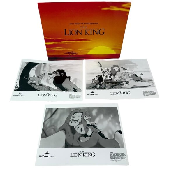Other | Vintage 9s Disney The Lion King Press Kit Promo 3 Animation ...